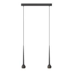 GRAU Falling Sun Trace 2/70 LED-Pendelleuchte 2-flammig