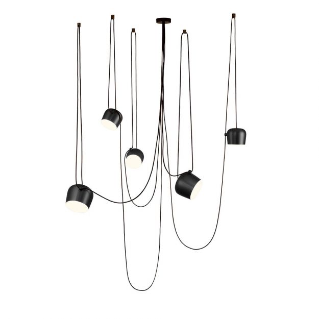 FLOS Aim small LED-Pendelleuchte 5er Set