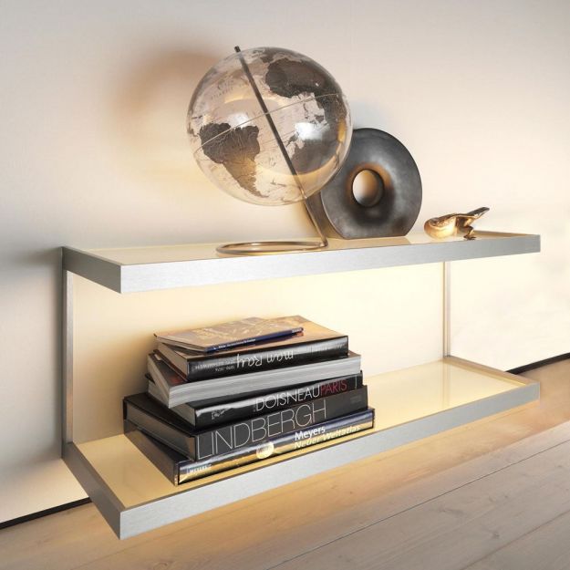 GERA Leuchten Wandregal 100 LED-Wandregal 1er Set